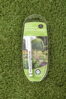 White Waterproof Garden Marker - Provender Nurseries - Wholesale ...